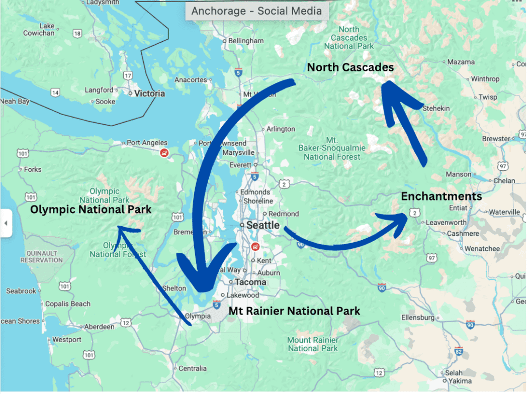 Washington Itinerary: 2 Weeks Road Tripping Through Washington State ...